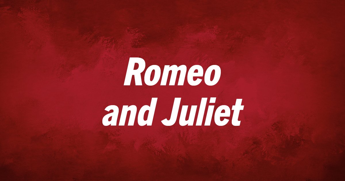Romeo and Juliet | Milwaukee Rep
